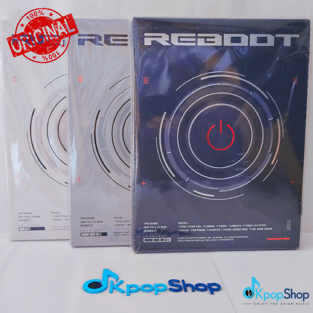 Jual [READY] Album TREASURE - REBOOT Photobook Version [ORIGINAL KPOP ...