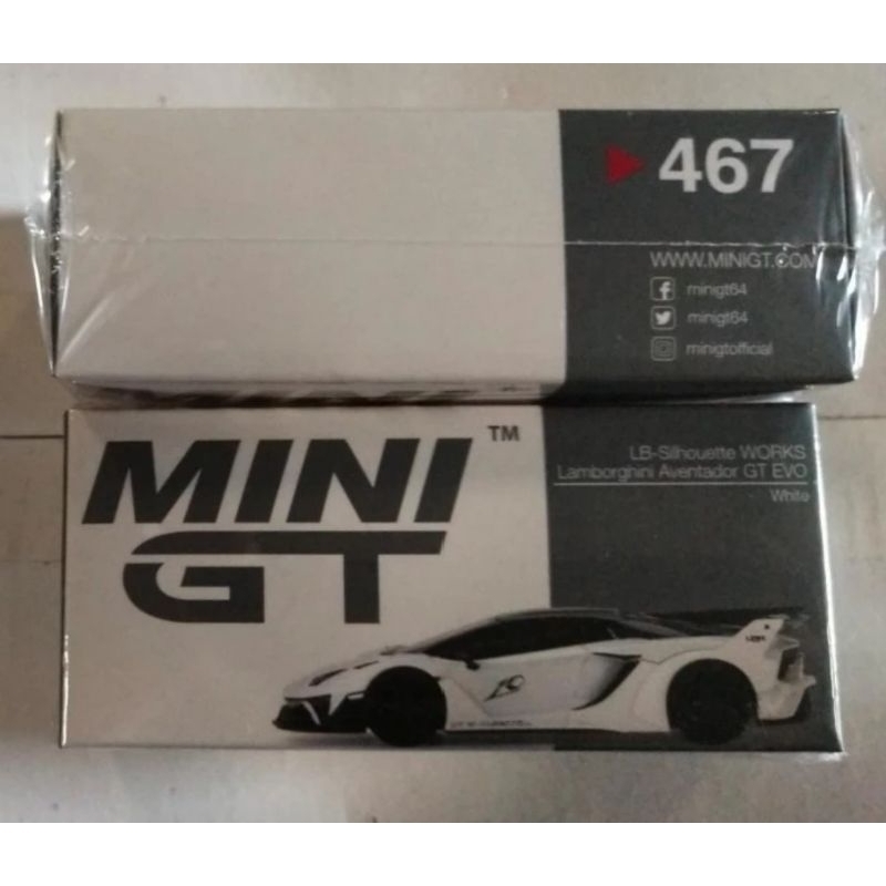 Jual Mini GT 467 - MiniGT 1/64 LB-Silhouette Works Lamborghini ...