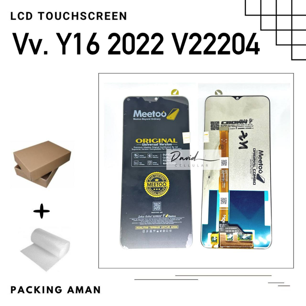 Jual LCD TOUCHSCREEN VIVO Y16 2022 V22204 FULLSET | Shopee Indonesia