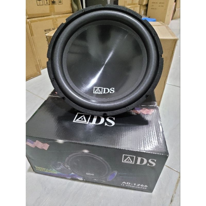 Jual Subwoofer ADS AD-1266 12inch Double Coil | Shopee Indonesia