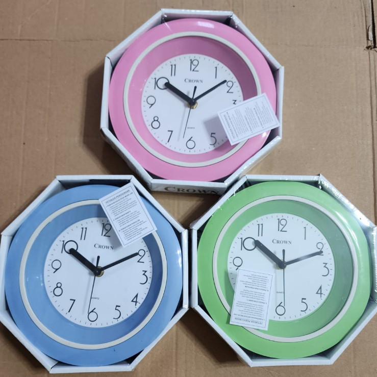 Jual Jam Dinding Murah Bagus Menarik Uk 20 cm Bisa di Meja Juga dan di ...