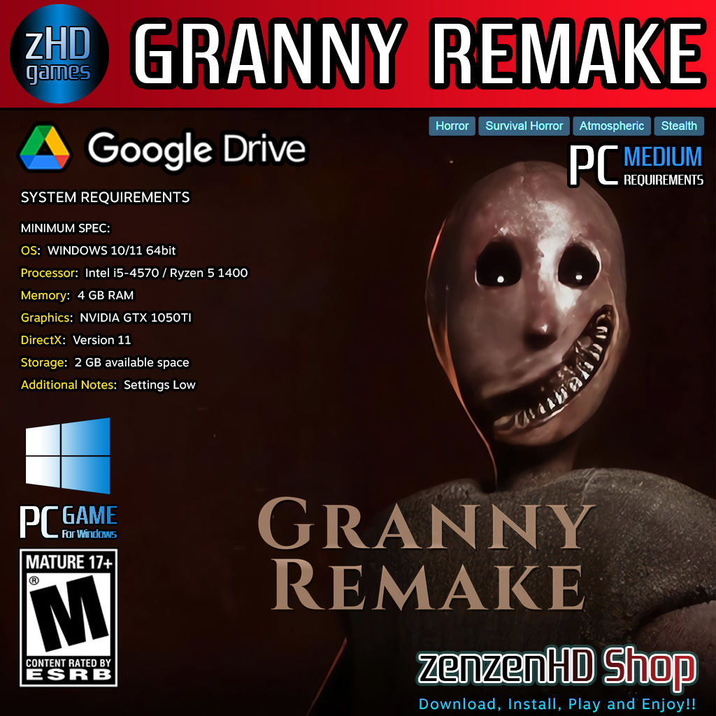 Jual GRANNY REMAKE | PC Games | Shopee Indonesia