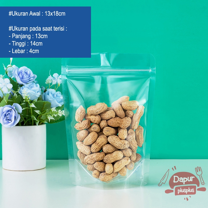 Jual Standing Pouch Kemasan Makanan | Plastik PET Klip Pouch Berdiri ...