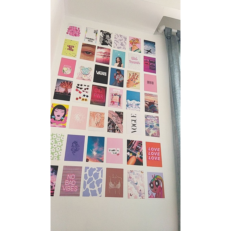 Jual Stiker Dinding Aesthetic 20 pcs 25k ( Ukuran 1R, 2R, 3R, 4R, 5R ...