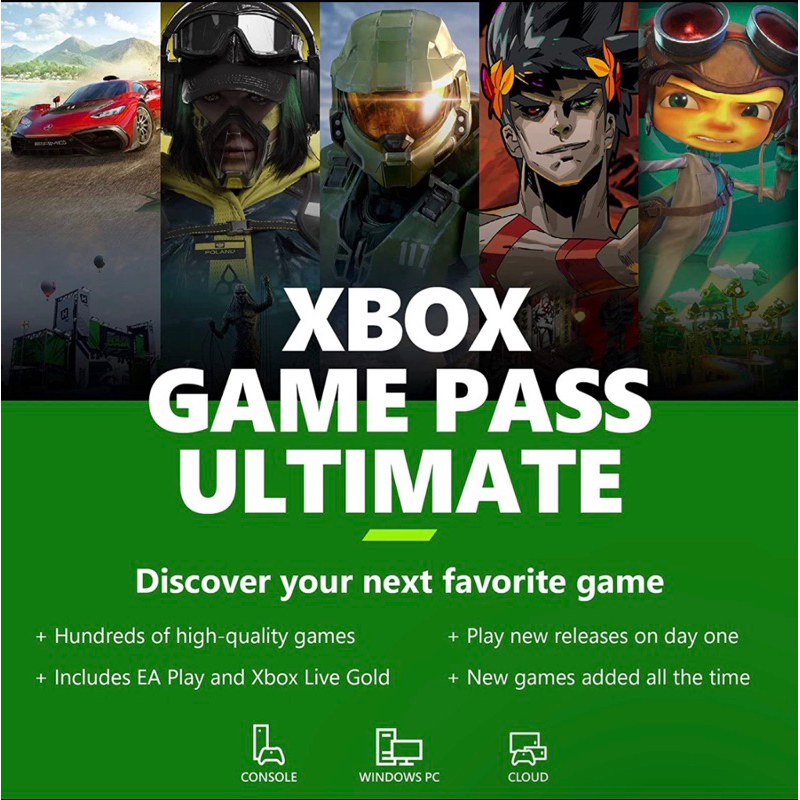 Jual Xbox Game pass Ultimate GPU Cloud Game Extend Android Ios Windows ...