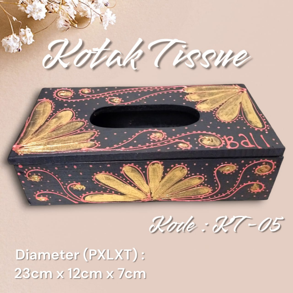 Jual Kotak Tisu Tissue Box Ethnic Bali Bisa Buat Hiasan Meja - Kotak ...