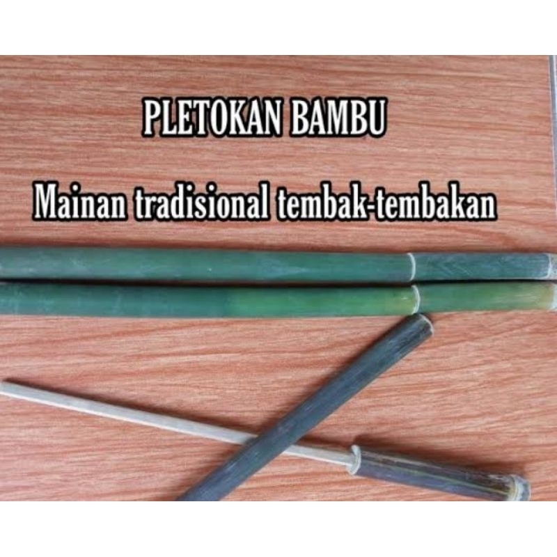 Jual permainan tradisional pletokan bambu mainan dor doran. | Shopee ...