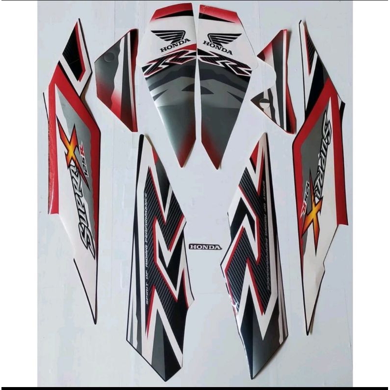 Jual STRIPING STIKER LIS BODI HONDA SUPRA X 125 TAHUN 2011 WARNA STRIP ...