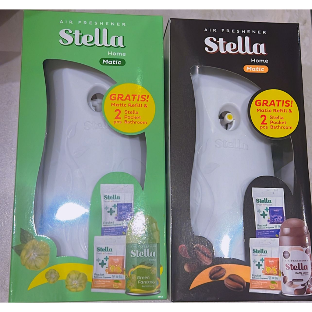 Jual Stella Set Box Matic Dispenser free Refill 225 ml Pengharum ...
