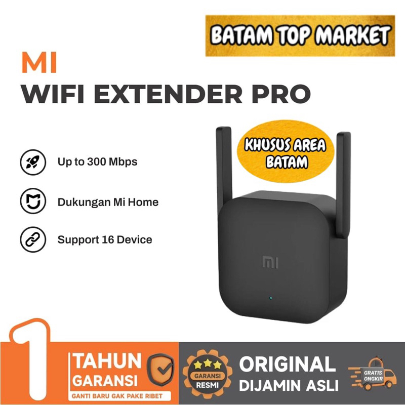 Jual MI XIAOMI WIFI EXTENDER PRO 300 Mbps GARANSI RESMI [ BATAM ...