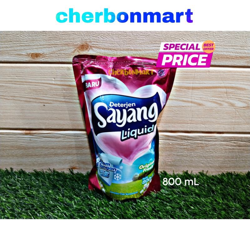 Jual Sayang Deterjen Liquid 750/800ml | Shopee Indonesia