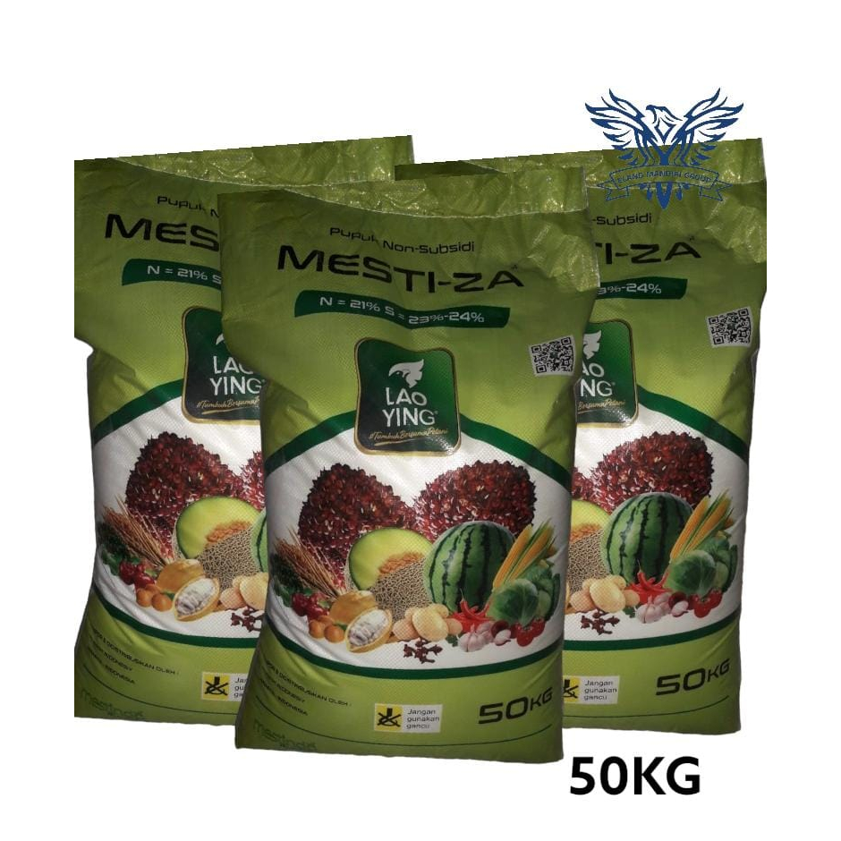 Jual Karungan Mesti ZA 50kg Pupuk Impor Amonium Sulfat Laoying ZA Dgw | Shopee Indonesia