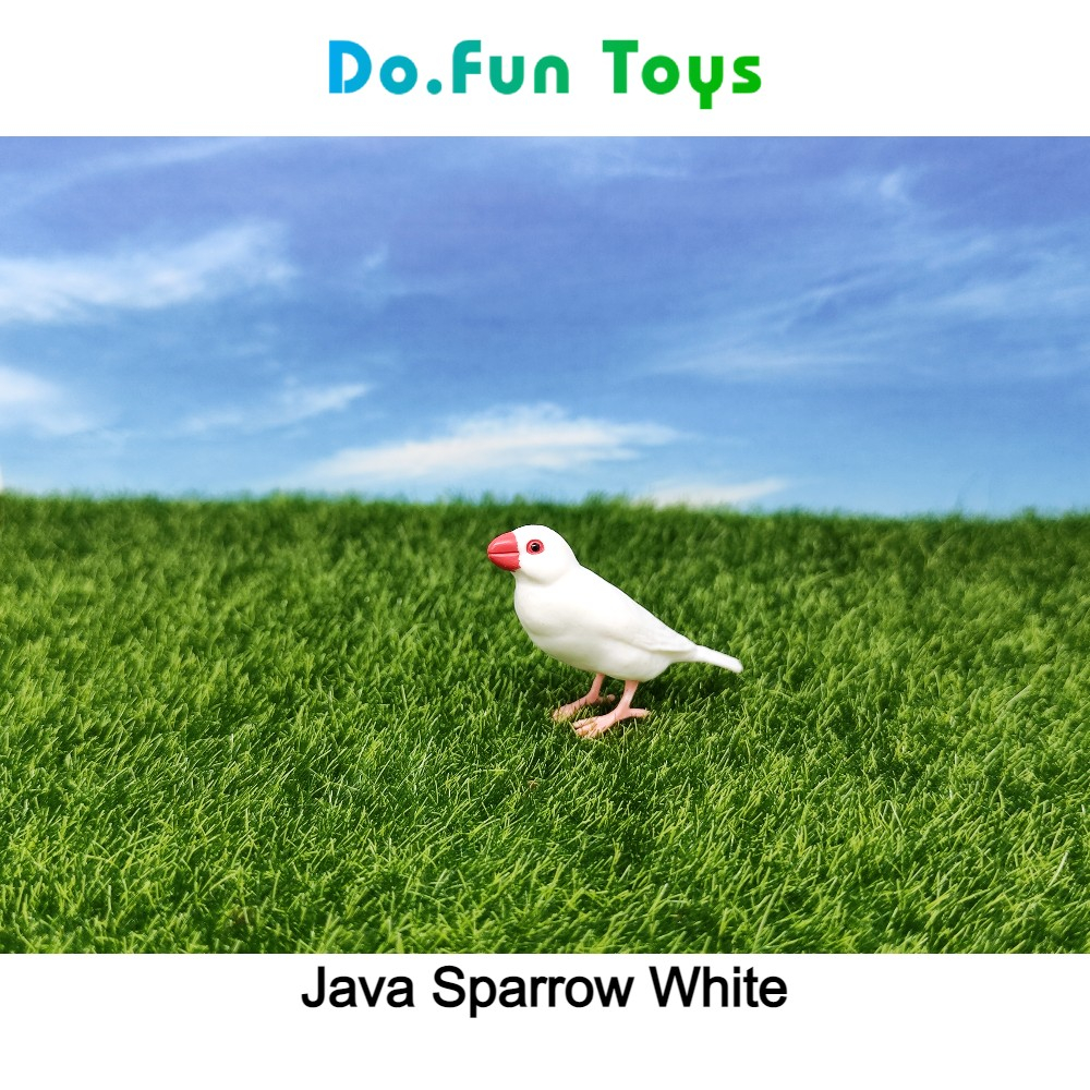 Jual Animal Figurine | JAVA SPARROW / Mainan Miniatur Binatang Burung ...