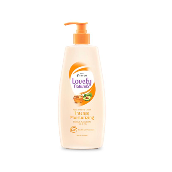 Jual Emeron Lovely Body Lotion Naturals Intense Moisturizing 400 ml ...