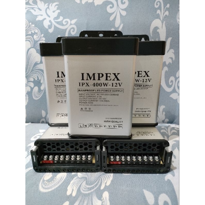 Jual Power Supply Rainprof Impex 400W / 33A DC 12V. | Shopee Indonesia
