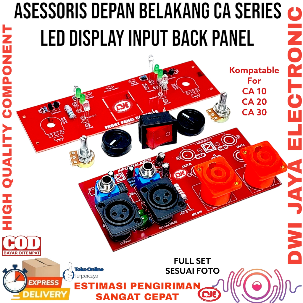 Jual KIT Input Balance Back Panel Panel DEPAN Belakang Box CA SERIES ...