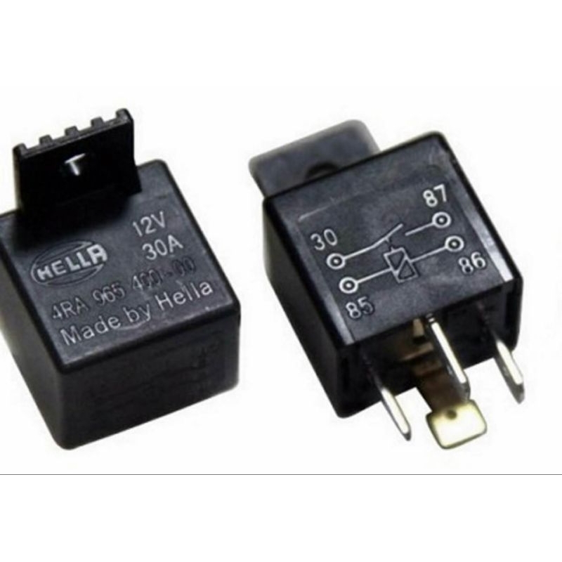 Jual relay 12v hella k4/relay lampu/relay klakson | Shopee Indonesia