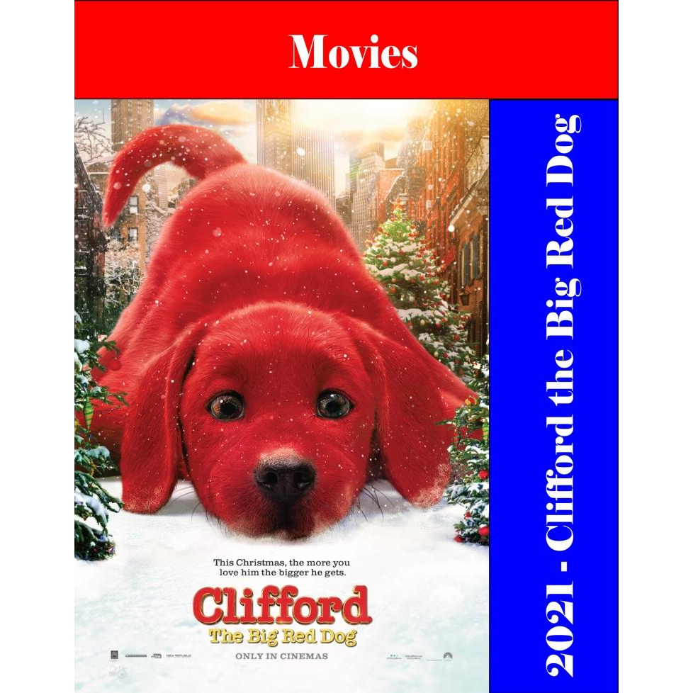 Jual DVD - Clifford the Big Red Dog (2021) | Shopee Indonesia