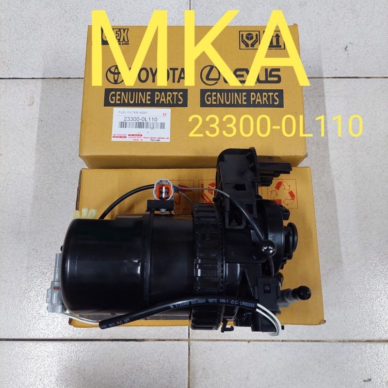 Jual FUEL FILTER ASSY HILUX REVO VRZ FORTUNER INNOVA REBORN P/N 23300 ...