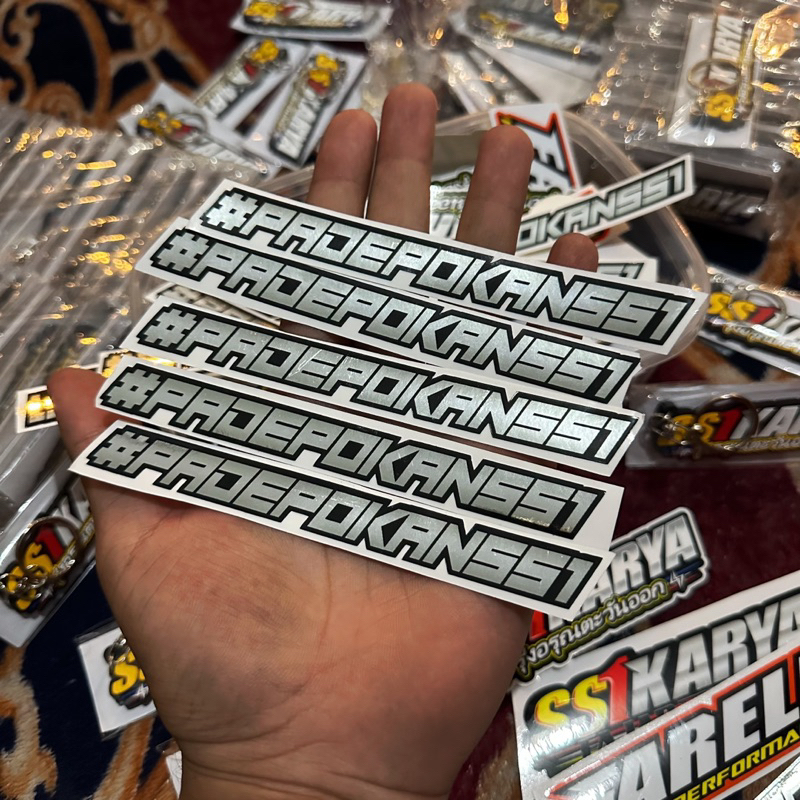 Jual STIKER PADEPOKAN SS1 CHROME | Shopee Indonesia