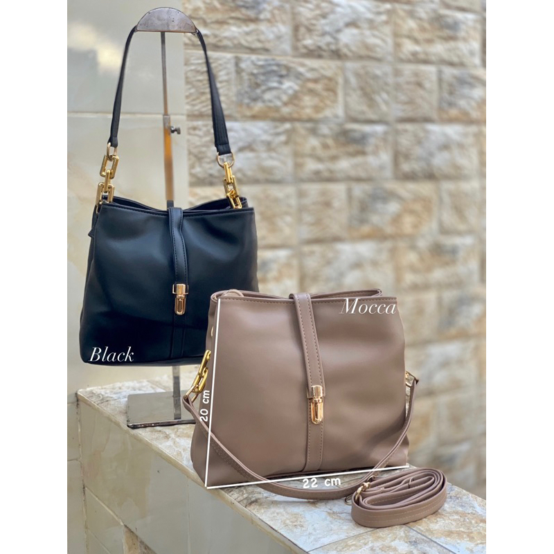 Jual TAMI - PREMIUM RENATA BUCKET BAG - TAS MURAH WANITA | Shopee Indonesia