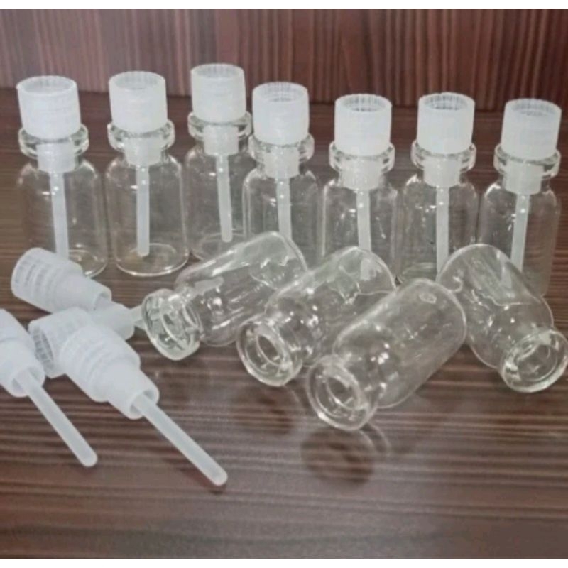 Jual Botol Tester 3ml - Botol Kaca 3 CC ISI 100 BIJI termasuk tutupnya ...