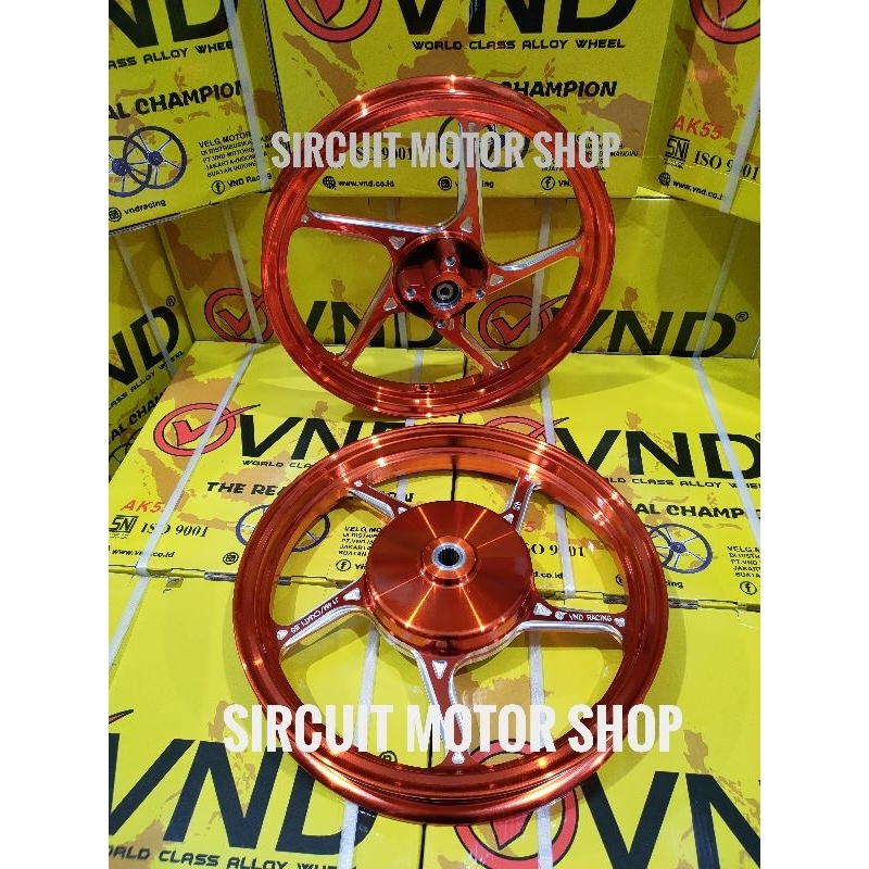 Jual VELG RACING VND AK 55 MIO SPORTY VND AK RING 14 55 MIO LAMA MODEL ENKEI | Shopee Indonesia
