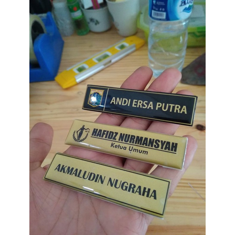 Jual NAME TAG / PAPAN NAMA | Shopee Indonesia