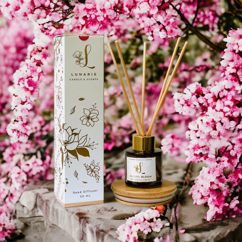 Jual Lunarie Sakura Bloom Premium Reed Diffuser 50 ml - Pengharum ...