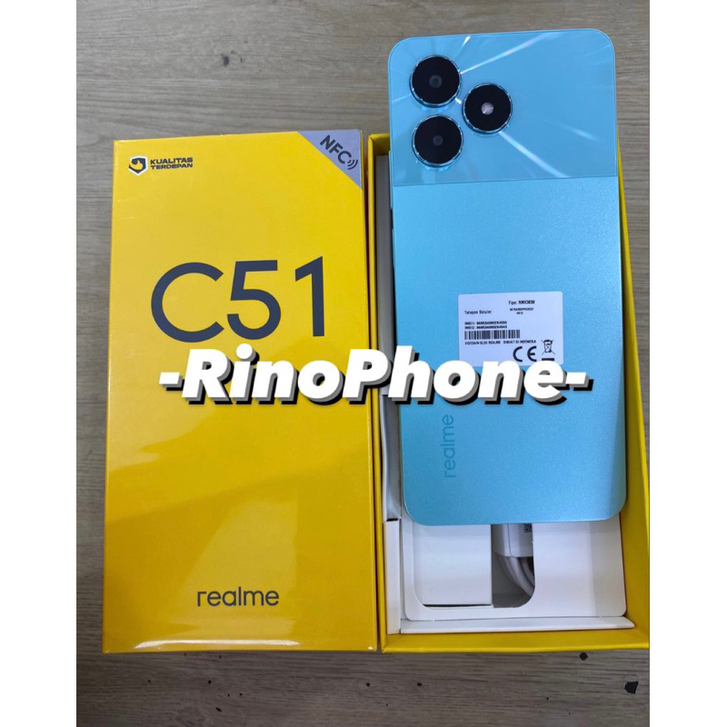 Jual Hp Realme C51 Ram 4/64/128GB New (Baru) | Shopee Indonesia