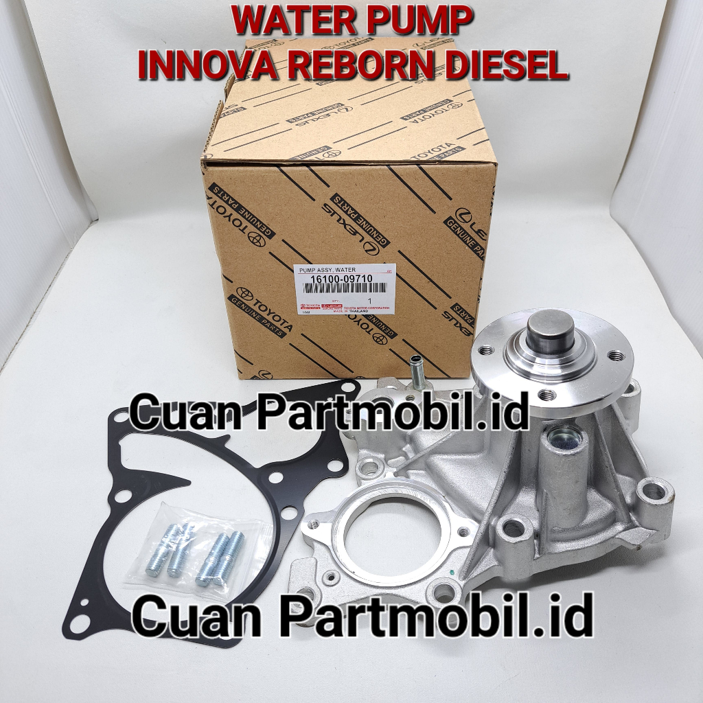 Jual WATER PUMP INNOVA REBORN DIESEL HILUX REVO 2GD FORTUNER DIESEL ...