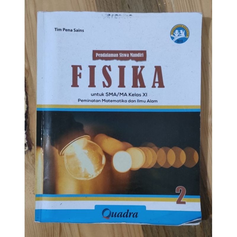 Jual buku fisika quadra tim pena sains kelas 11 kurikulum 13 | bekas ...