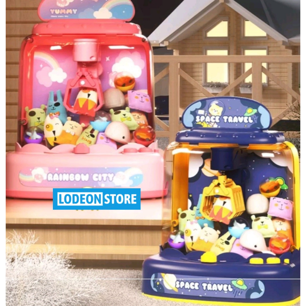Jual Mainan Anak Claw Machine Doll - Mesin Capit Boneka Dengan Musik ...