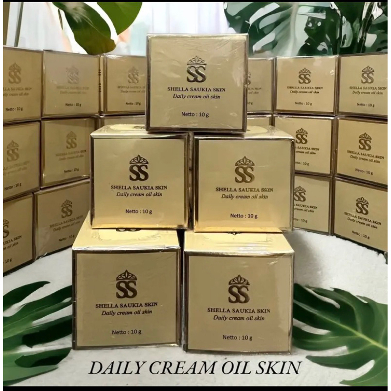 Jual DAILY CREAM OIL SKIN (JELLY AC) SSSKIN (kemasan Baru) | Shopee ...