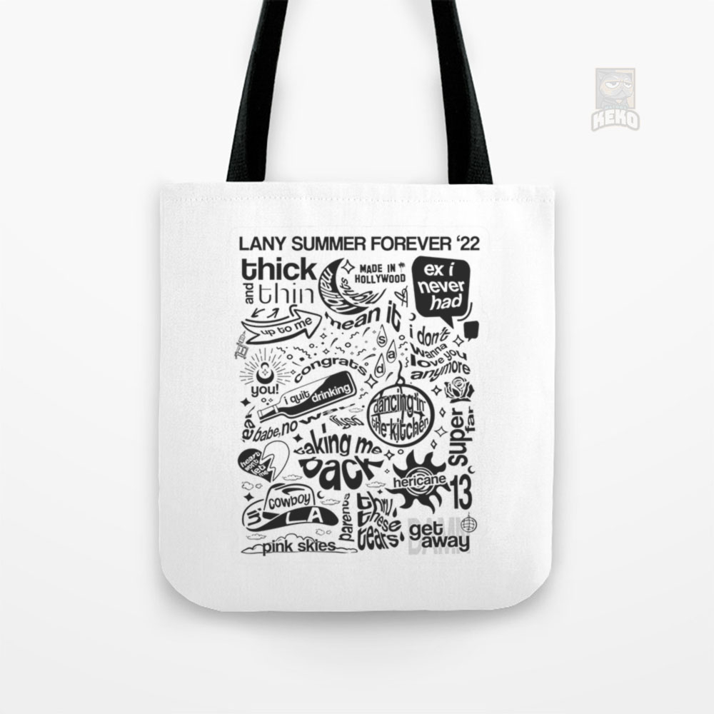 Jual Tote Bag Kanvas LANY Summer Forever Tour 2022 Setlist Poster ...