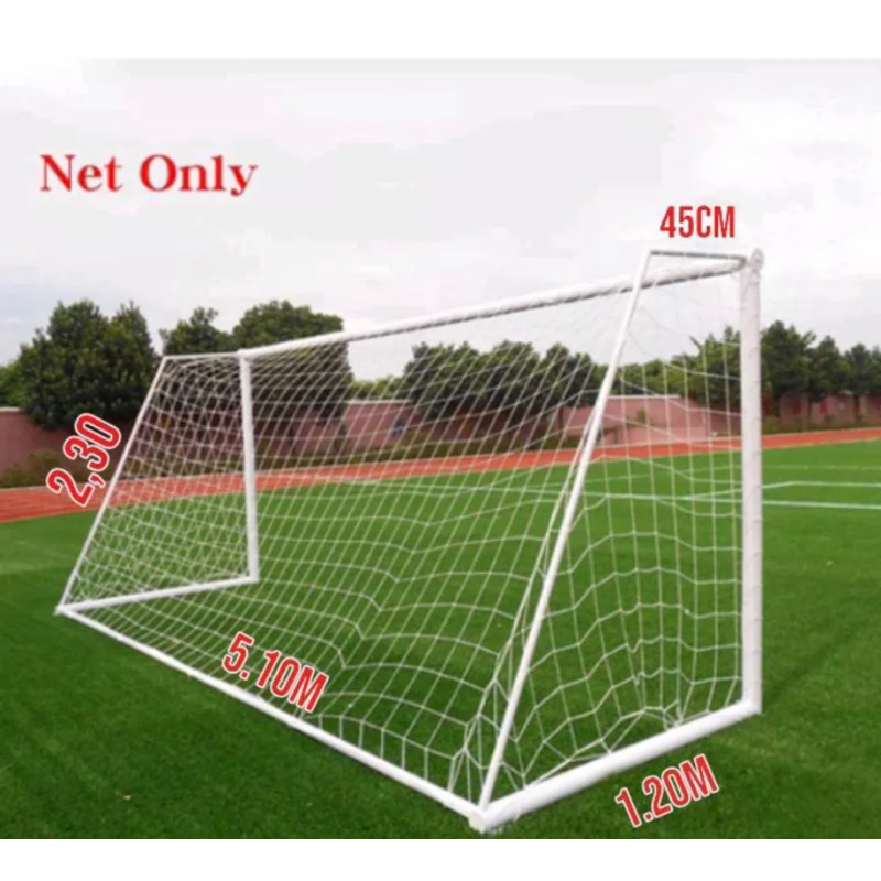 Jual Jaring gawang mini soccer ukuran 5x2 meter ,Tali tambang ukuran ...