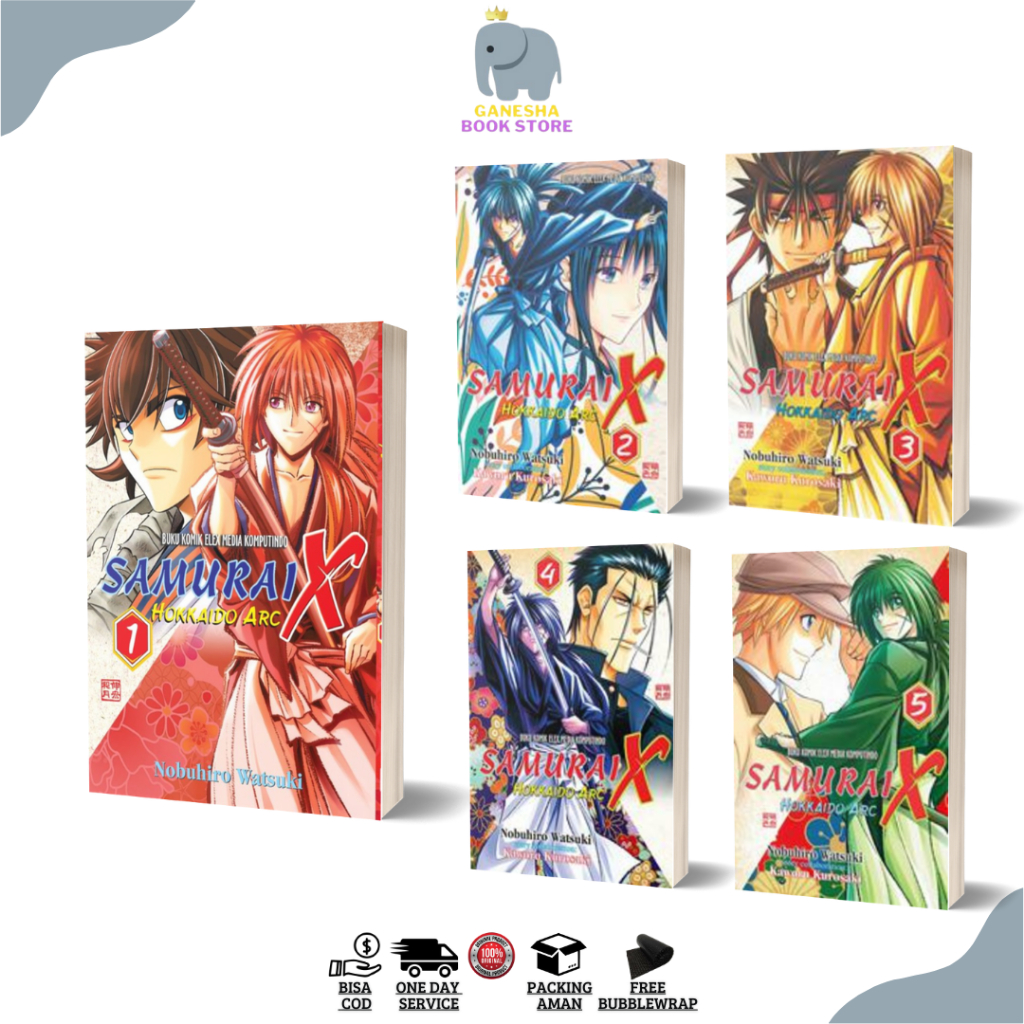 Jual Komik : Samurai x Hokkaido - By Nobuhiro Watsuki & Kaworu Kurosaki | Shopee Indonesia
