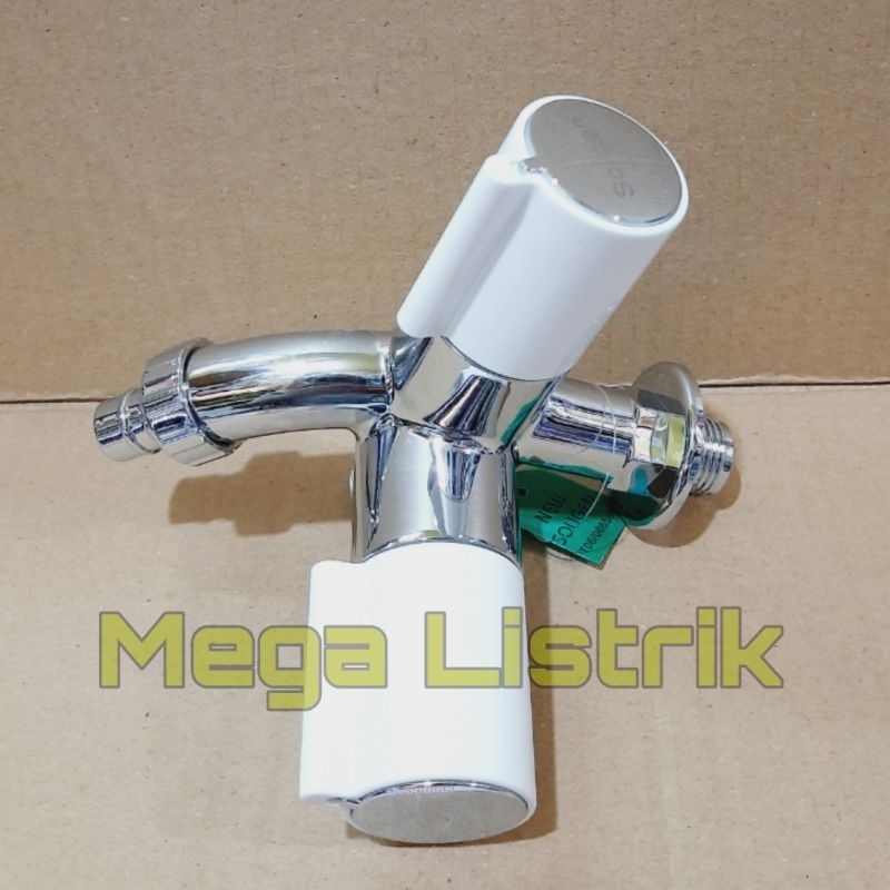 Jual Keran Cabang Shower Soligen keran double new soligen | Shopee ...