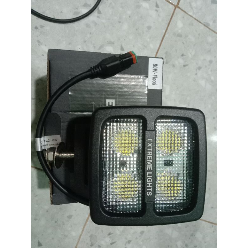 Jual MT4 GARIS TENGAH 80WAT EXTREME LIGHTS (LAMPU KERJA ALAT BERAT)HEVY ...