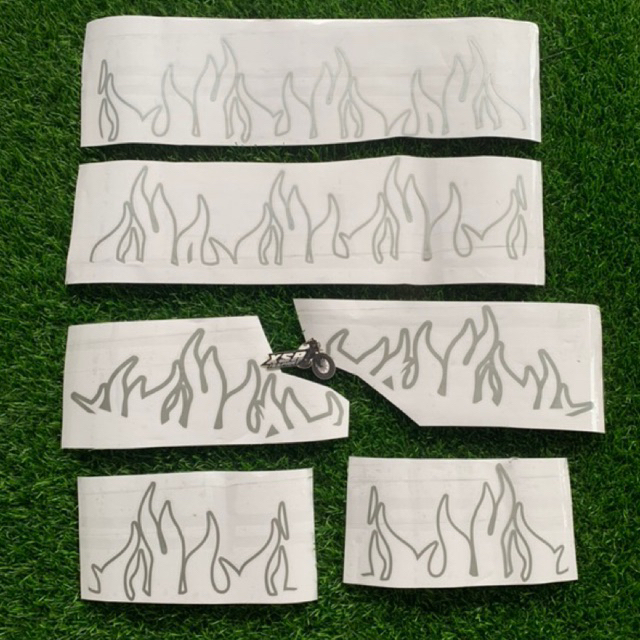 Jual Stiker Api XSR Decal Flame XSR | Shopee Indonesia