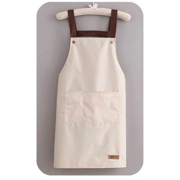 Jual Apron Waterproof Celemek Masak Dewasa Apron Motif Polos - HW157 ...