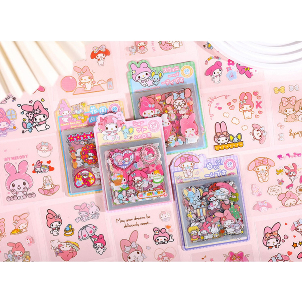 Jual STICKER DIY WATERPROOF 25LBR SANRIO | Shopee Indonesia
