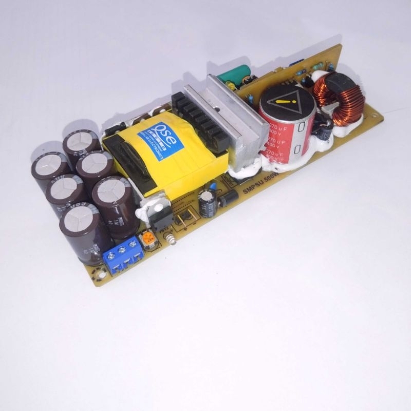 Jual Trafo smps 500watt 10a 47v-50v-55v-60v-65v-75v CT extra 12v ...