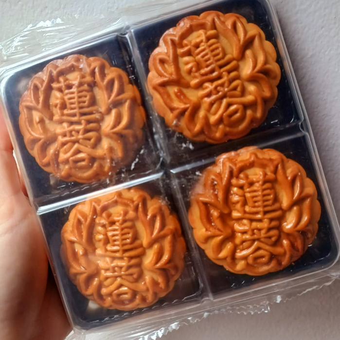 Jual Mooncake Malaysia Halal Isi 4pcs Mooncake Kue Bulan Mooncake Mini ...