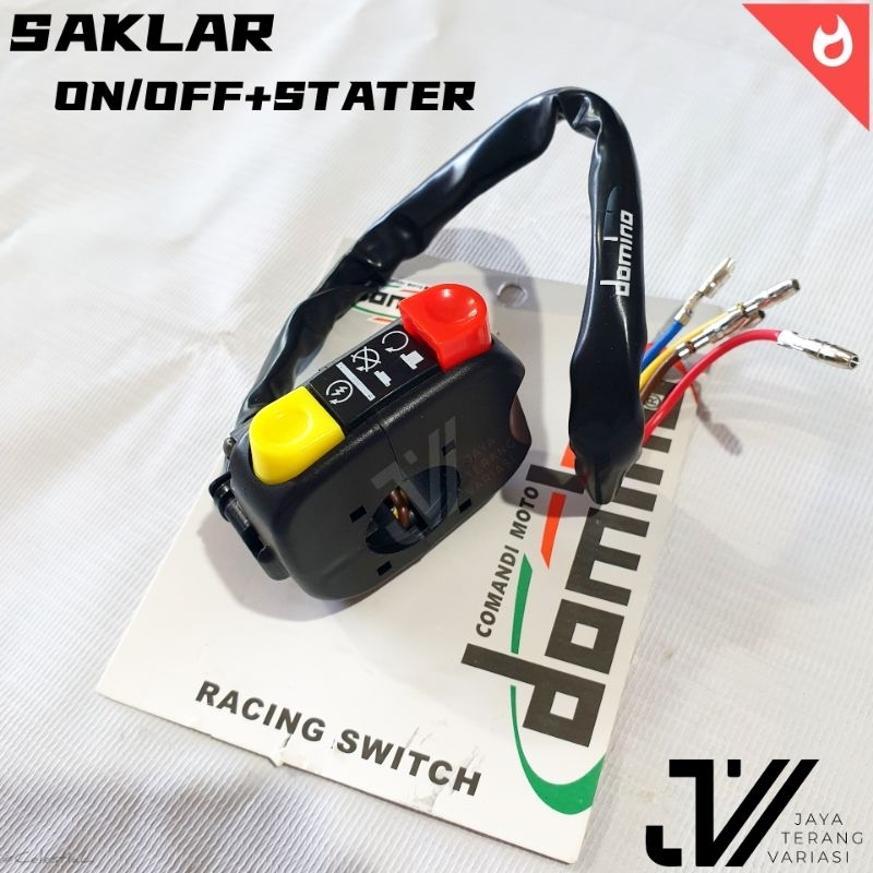 Jual Saklar Kanan On/Off Plus Starter Vietnam Model Tombol MERAH KUNING ...