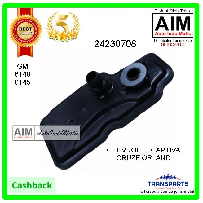 Jual Oil Filter Matic Chevrolet Captiva Gm 6t45 Transmisi 24230708 ...
