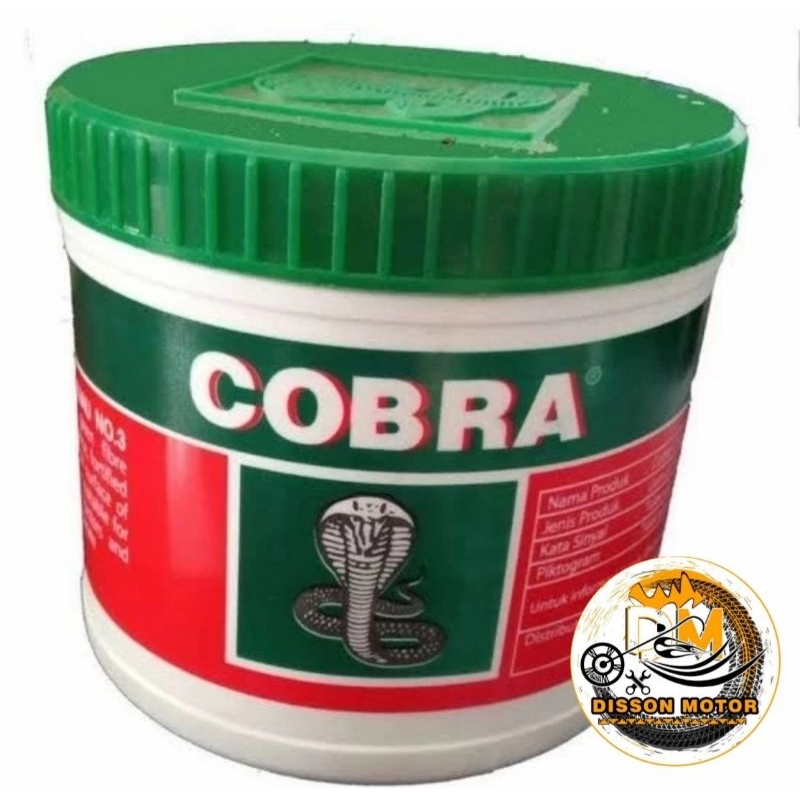 Jual Grease / Gemuk / Stempet Cobra 500gr | Shopee Indonesia