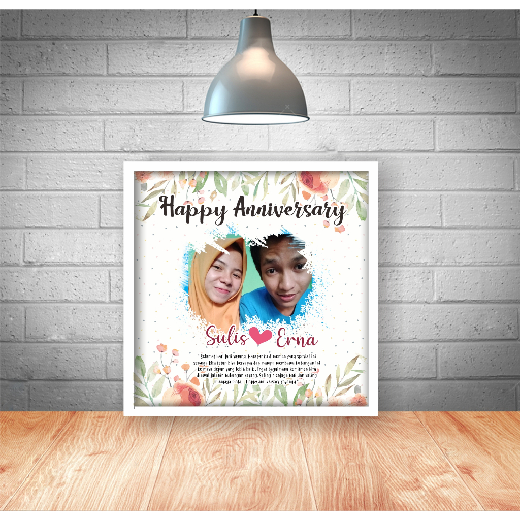 Jual Gift kado anniversary Bisa Custom Foto & Ucapan / kado anniversary ...