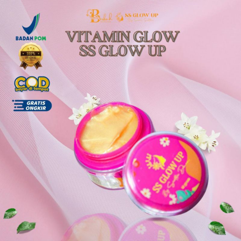 Jual Vitamin glow SS GLOW UP ORI 100% | Shopee Indonesia