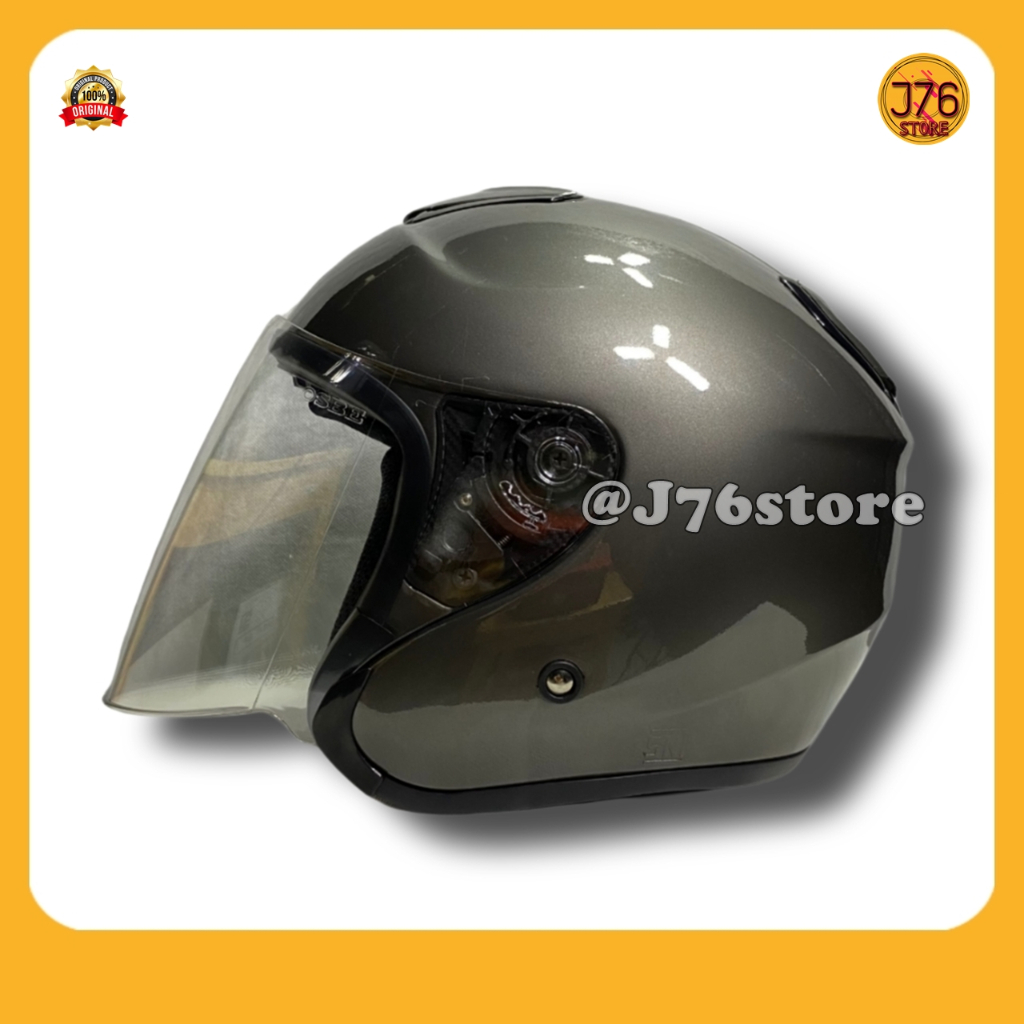 Jual Helm Sepeda Motor Half Face Model Kyt Kyoto Solid Polos Bye Priest ...
